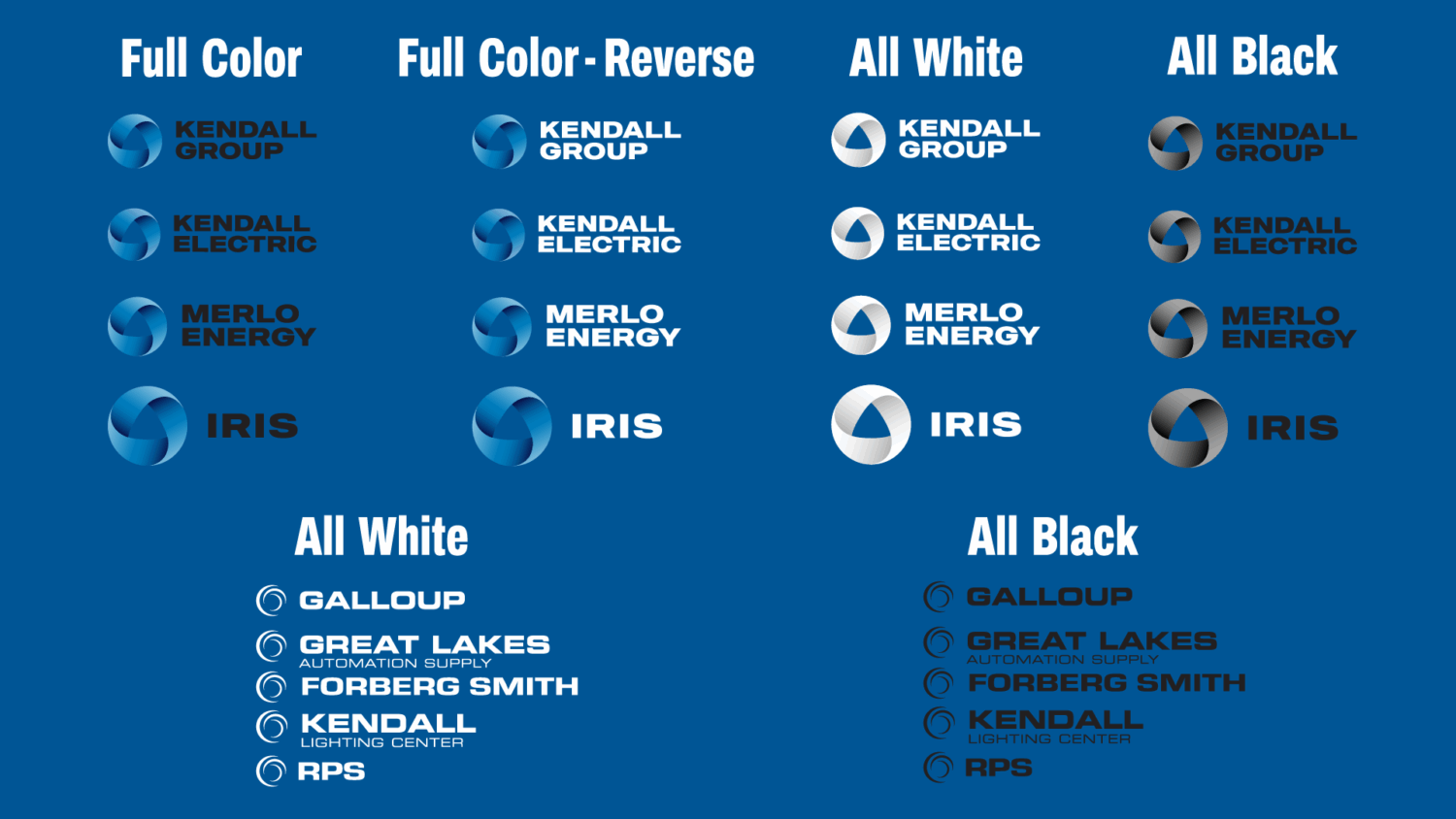 Logo Options – The Kendall Group